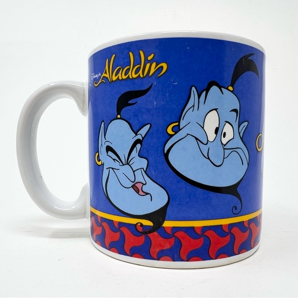 Disney | Dining | Vintage Disney Aladdin Genie Mug Collectible ...